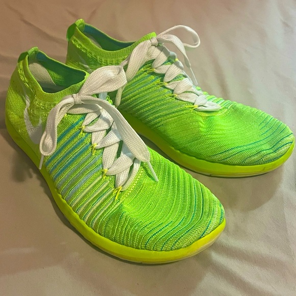 Nike | Shoes | Lime Green Nike Flyknit | Poshmark